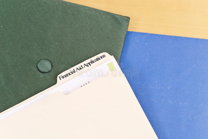 Applying for Financial Aid stock photo. Image of fund - 20754764