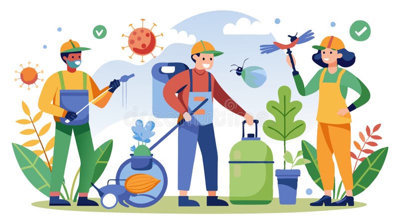 By Applying Pesticides, Setting Traps, and Using Other Methods, Pest ...