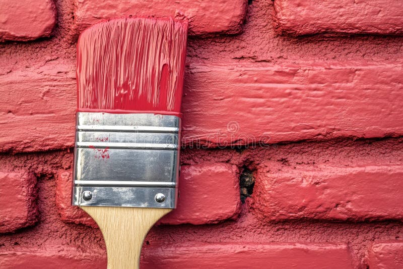 Applying Protective Varnish Decorative Plaster Tile Stock Photos - Free ...