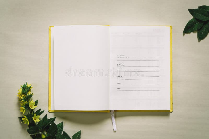 Appointment Calendar Concept. Desktop Calender, Diary Place on Office ...