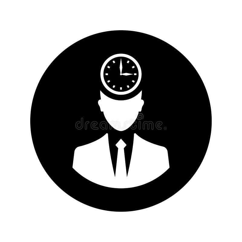 Appointment, Clock, Working Schedule Icon. Rounded Vector Design Stock ...