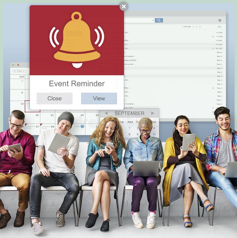 Appointment Event Reminder Planner Concept Stock Image - Image of ...