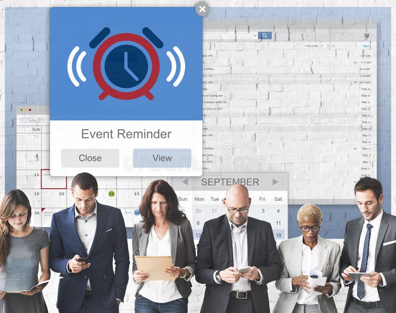 Appointment Event Reminder Planner Concept Stock Photo - Image of ...