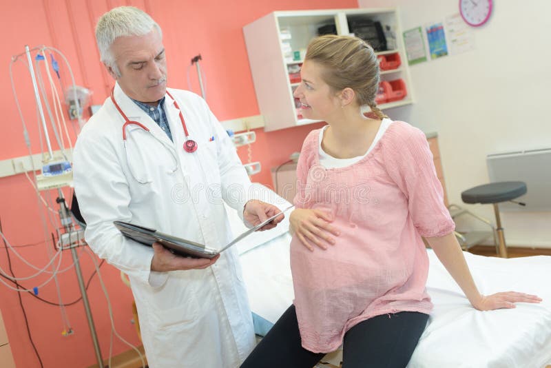 Appointment with the Gynecologist Stock Photo - Image of profession ...