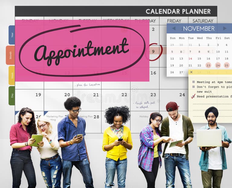 Appointment Planner Schedule Planning To Do List Concept Stock Image ...