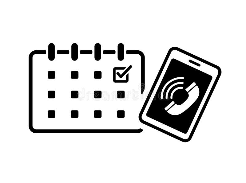 Appointment , Reservation Vector Icon Illustration Stock Vector ...