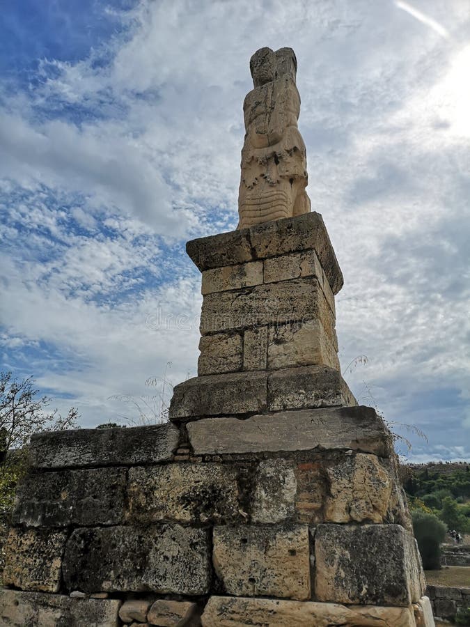 Appolo God Temple from Athens in Greece Stock Photo - Image of appolo ...
