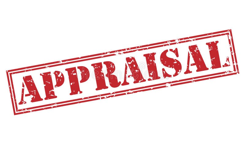 APPRAISAL sticker stamp stock vector. Illustration of appraised - 101728922