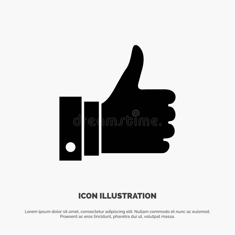 Appreciate, Remarks, Good, Like Line and Glyph Solid Icon Blue Banner ...
