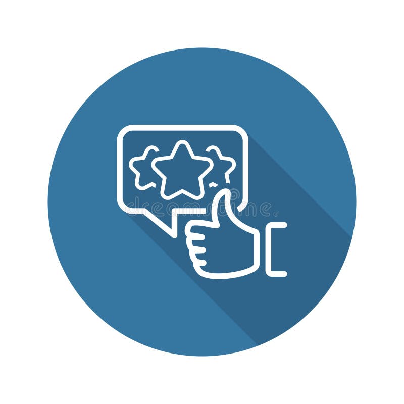 Appreciation Line Icon. stock vector. Illustration of consumer - 126722082