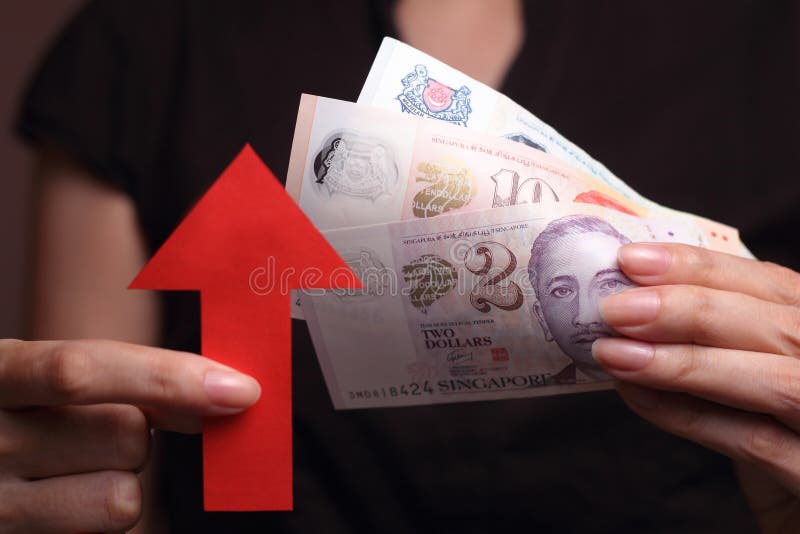 Appreciation of the Singapore Dollar Stock Photo - Image of rise ...