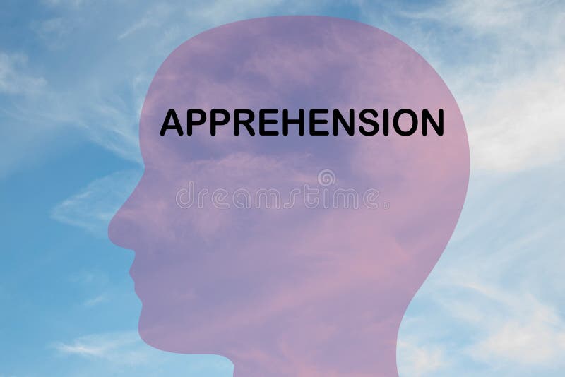 APPREHENSION - Communication Concept Stock Illustration - Illustration ...