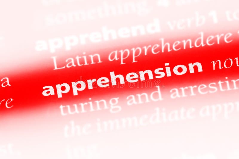 Apprehension stock photo. Image of female, apprehensive - 9825254