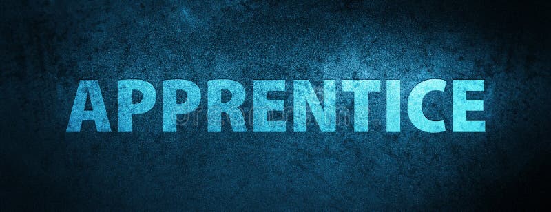 Apprentice Special Blue Banner Background Stock Illustration ...