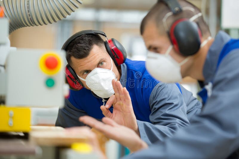 Apprentice and Mentor with Ok Sign Stock Photo - Image of electronic ...