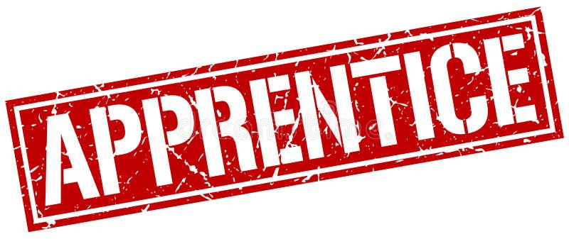 Apprentice stamp stock vector. Illustration of vector - 120287867