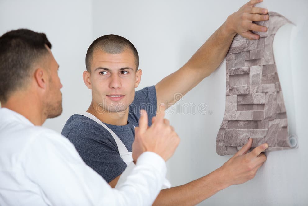 Apprentice Studying Wall Paper Concept Stock Photo - Image of learn ...