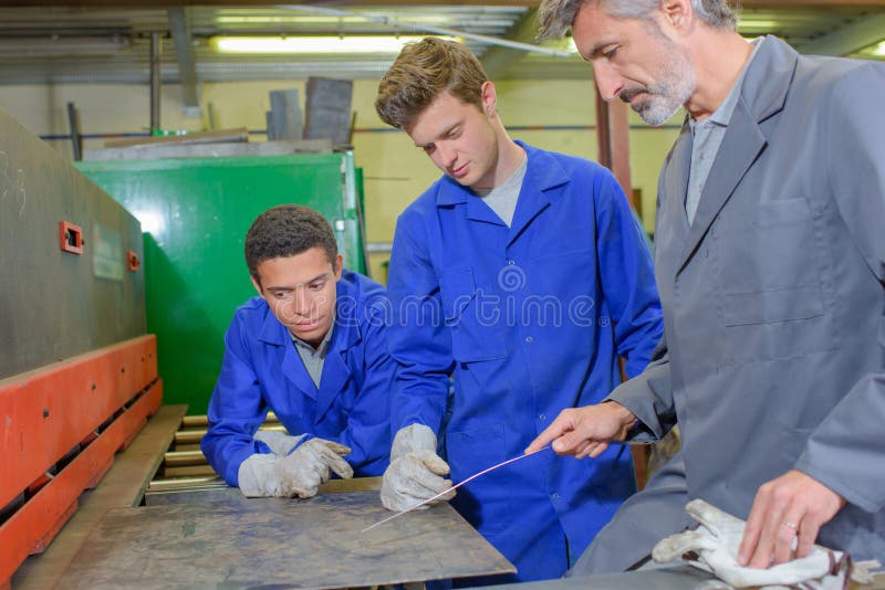Apprentices and Craft Class Stock Photo - Image of metal, boys: 270024176