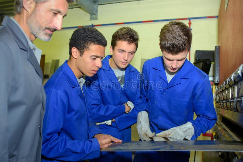 Apprentices and Craft Class Stock Photo - Image of work, vocational ...