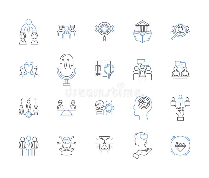 Apprenticeship and Company Line Icons Collection. Pprentice, Mentorship ... Apprenticeship and Company Line Icons Collection. Pprentice, Mentorship ...
