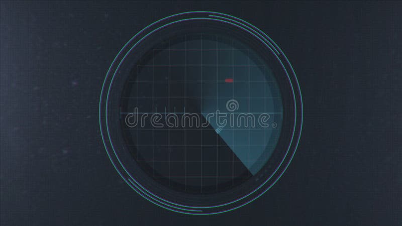 Approaching Enemy on Radar Screen Stock Video - Video of airplane ...