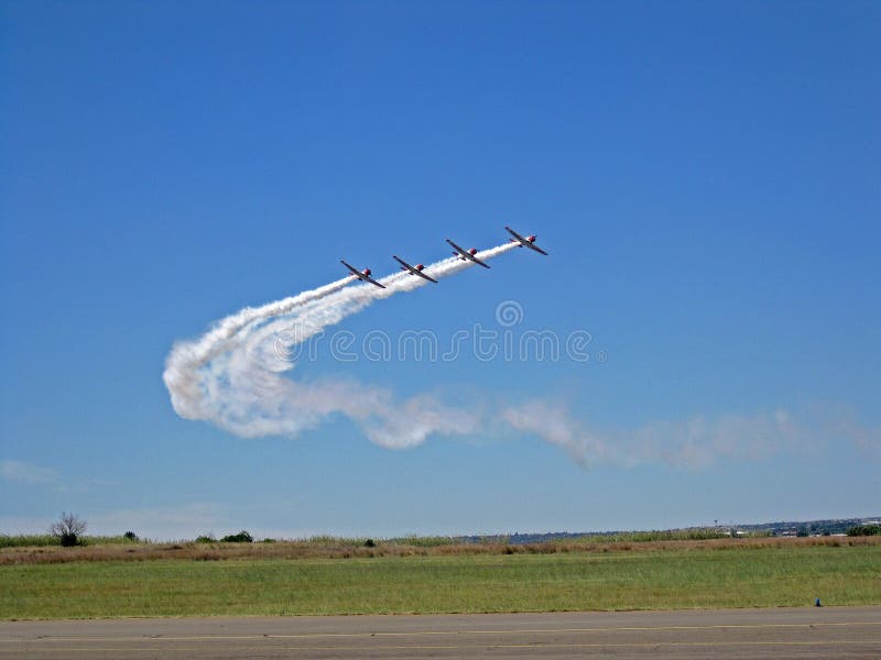 Approaching Harvard Team Trailing Smoke Stock Image - Image of smoke ...