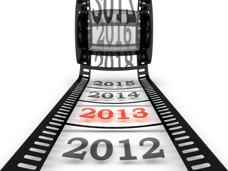 Approaching of the New Year Stock Photo - Image of exposure, calendar ...