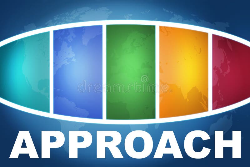 Approche illustration stock. Illustration du flèche, réussite - 49025459