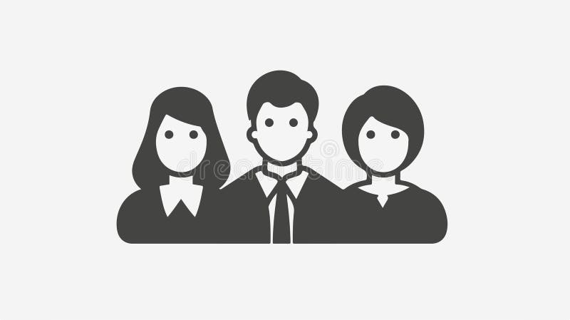 Professional Approval Identity Icon for Identity Verification Concepts ...