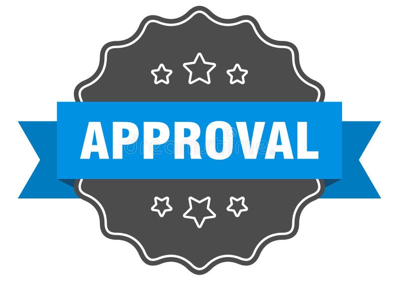 Approval Sticker. Approval Square Isolated Sign Stock Vector ...