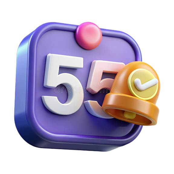 Approval Notification 3D Illustration Stock Illustration - Illustration ...