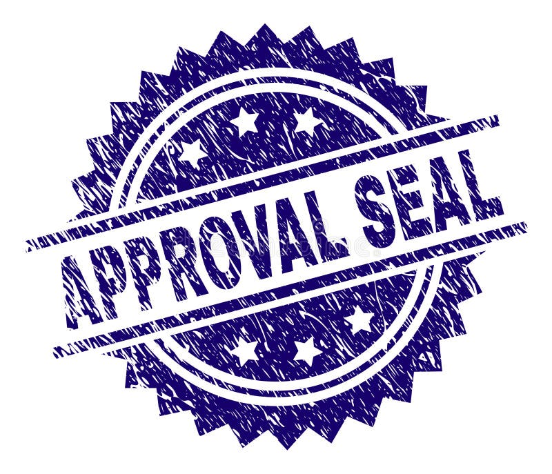 Scratched Approval Seal Round Stamp and Airport Map Marker Triangle ... Scratched Approval Seal Round Stamp and Airport Map Marker Triangle ...