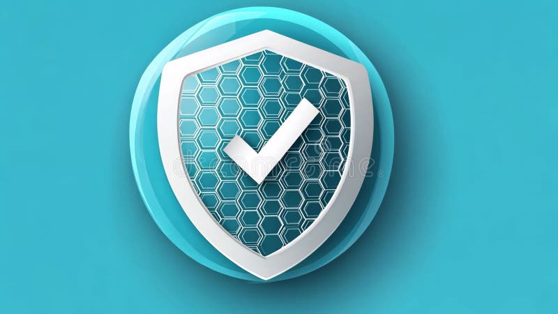 Approval Security Guard 3d Design Icon Ai Generated Video Concept Stock ...