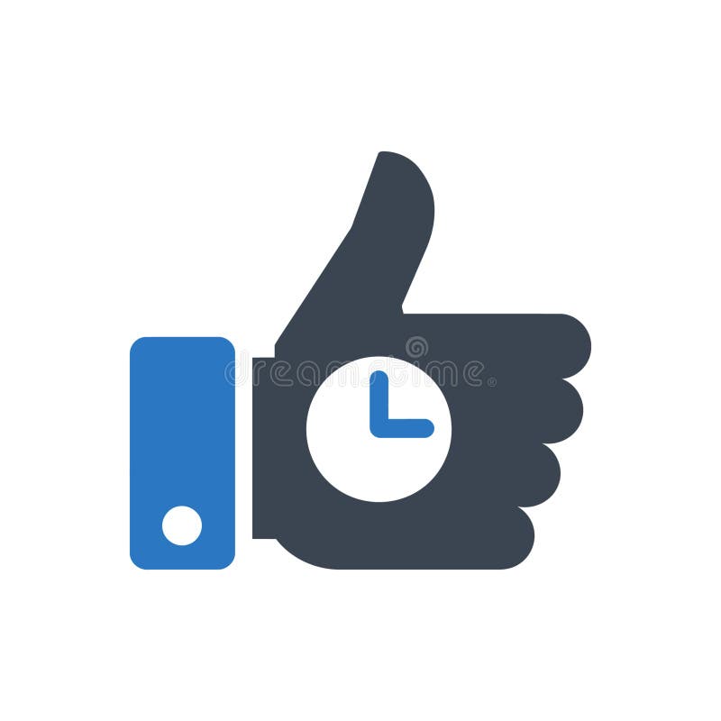 Approval Time Icon stock vector. Illustration of icon - 361528617