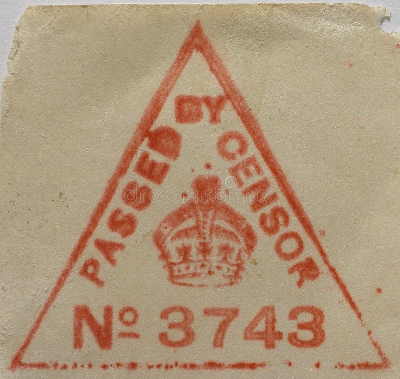 Approvazione del censore fotografia stock. Immagine di britannico - 31222