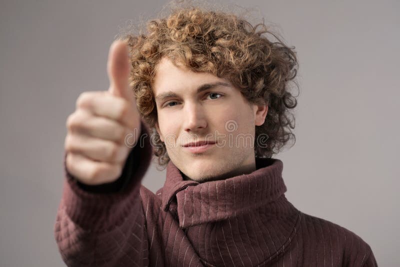 Approve stock image. Image of teen, teenager, curly, opportunity - 23050391