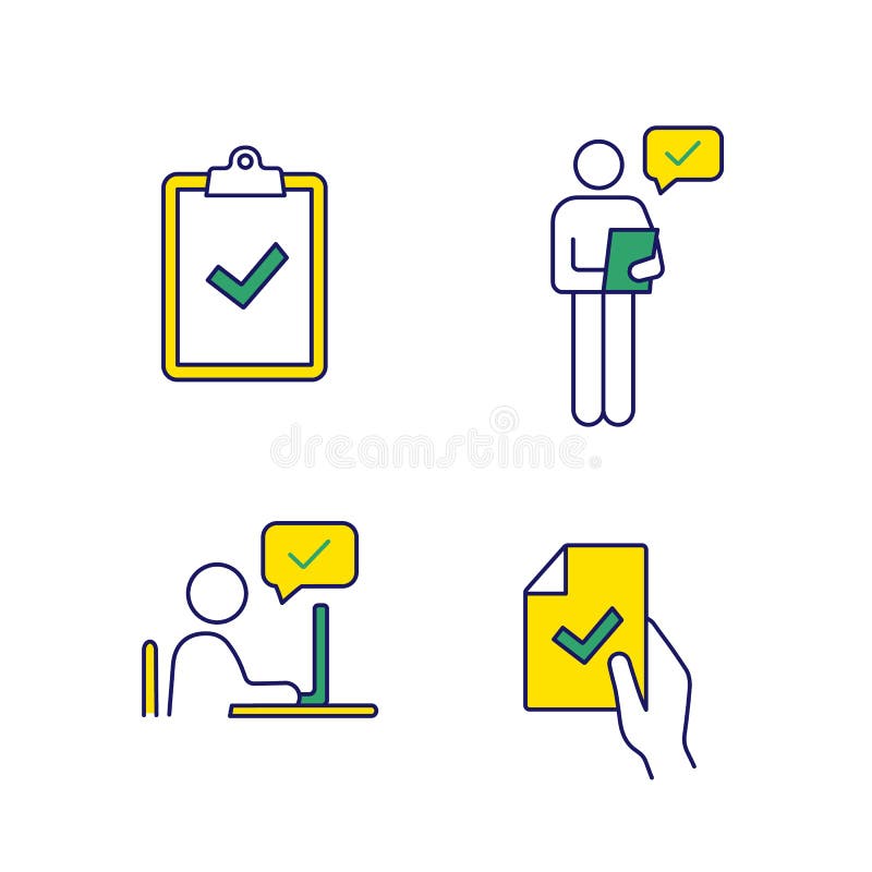 Person Checking Document App Icon Stock Vector - Illustration of ... Person Checking Document App Icon Stock Vector - Illustration of ...