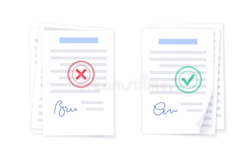 Approve and Deny Buttons stock vector. Illustration of circle - 52812704 Approve and Deny Buttons stock vector. Illustration of circle - 52812704