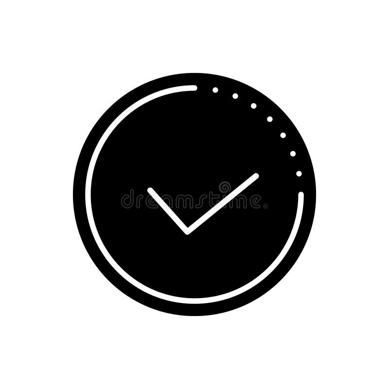 Approve Icon for Simple Flat Style Ui Design Stock Vector ...