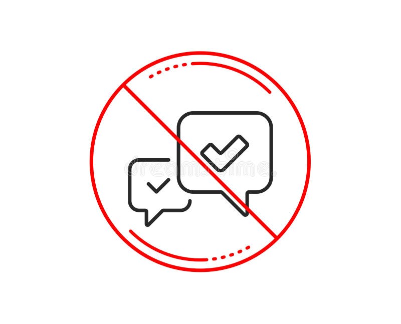 No Agreement Allowed Symbol Stock Illustrations – 81 No Agreement ...