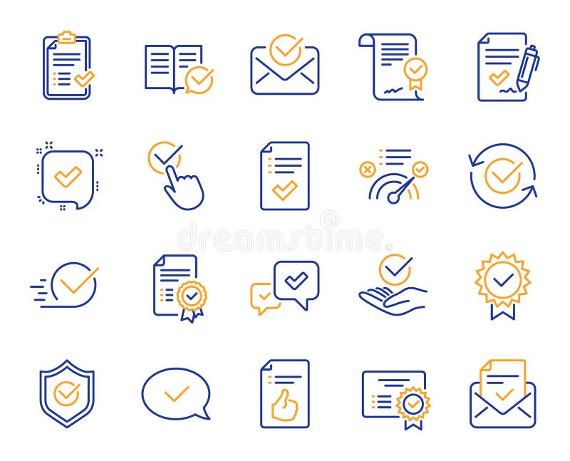 Guarantee Check Mark,rectangular Stickers Stock Vector - Illustration ...