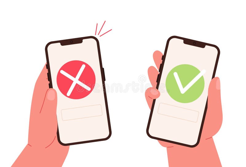 Approve and Reject. Payment or Transaction, Documents Not Sending or ...