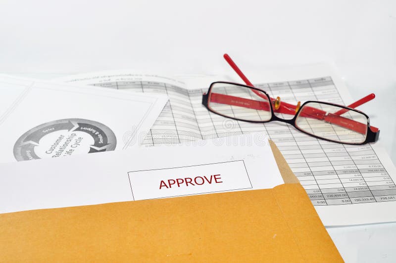 Approve work stock photo. Image of checkout, concepts - 30337612