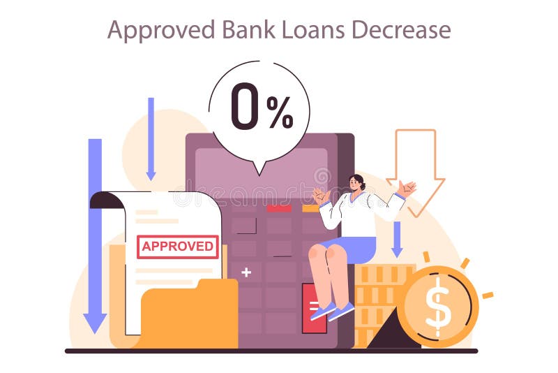 Approved Bank Loan Decrease As a Recession Indicator. Rejected Credit ...