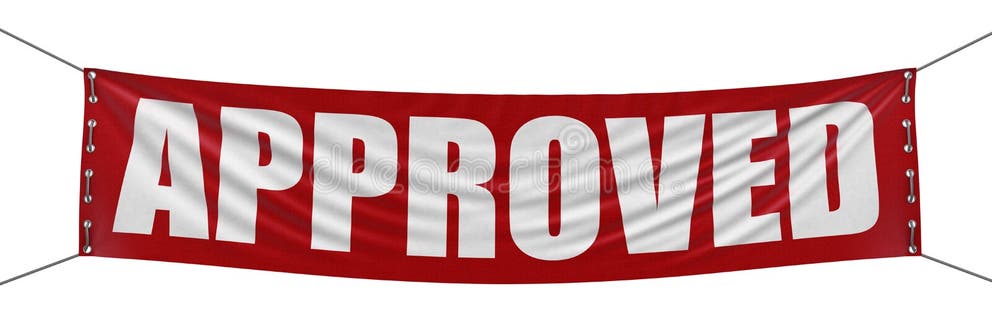 Approved Banner Stock Illustrations – 14,010 Approved Banner Stock ...