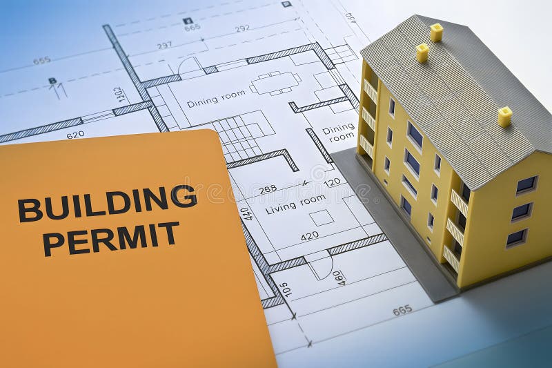 Approved Buildings Permit Concept Illustration with Approved ...