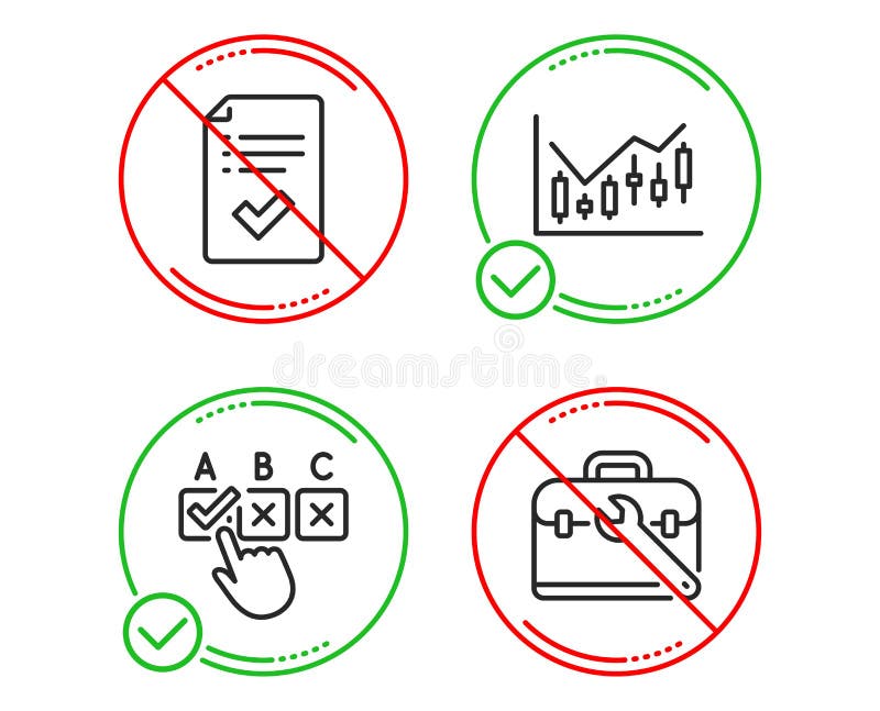 Checklist Correct Icon Symbol Stock Illustration - Illustration of ...