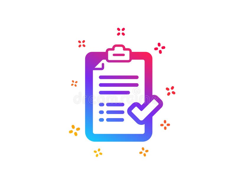 Approved Checklist Icon. Accepted or Confirmed Sign. Vector Stock ...