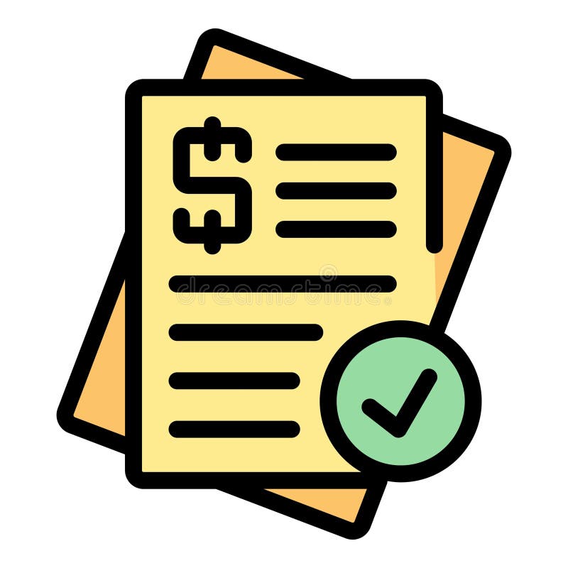 Approved Disclaimer Icon Outline Vector Stock Illustrations – 5 ...