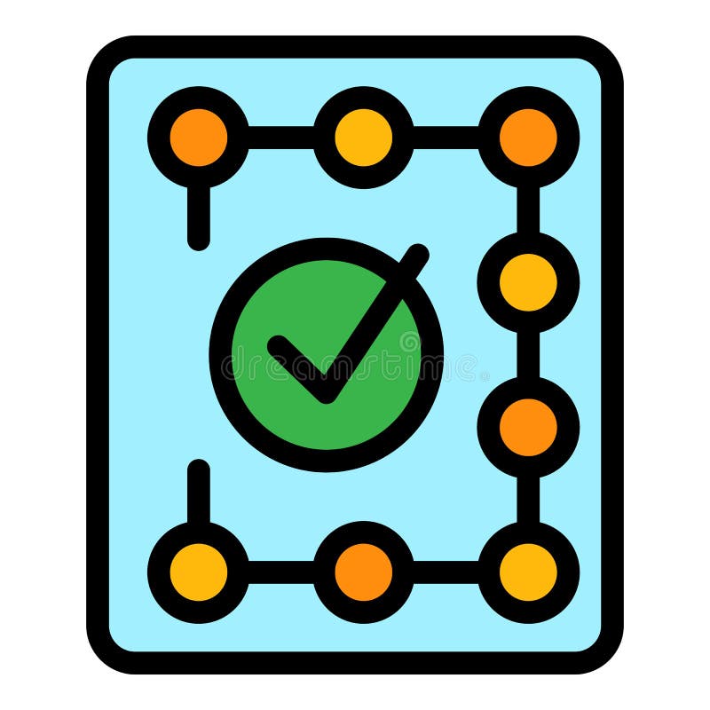 Approved Doc Credibility Icon Color Outline Vector Stock Vector ... Approved Doc Credibility Icon Color Outline Vector Stock Vector ...